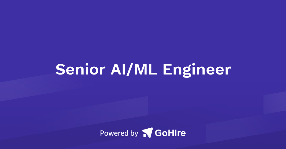 Senior AI/ML Engineer at N Consulting Ltd | Jobs at N Consulting Ltd