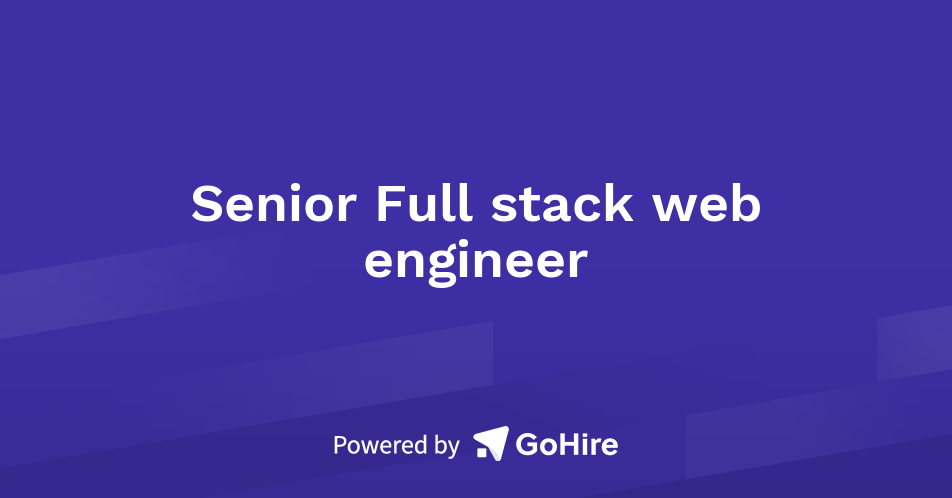 Senior Full stack web engineer at N Consulting Ltd | Jobs at N ...