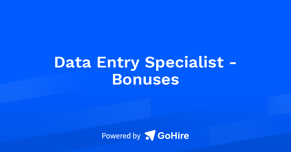Data Entry Specialist - Bonuses at Sales and Marketing Partners | Jobs at Sales and Marketing ...