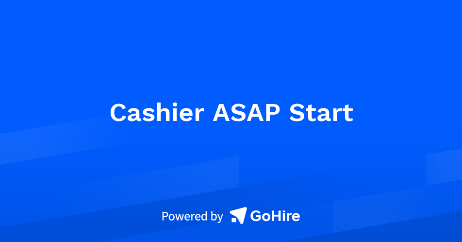 Cashier ASAP Start at Sales and Marketing Partners | Jobs at Sales and ...