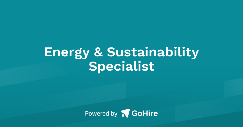 Energy & Sustainability Specialist at EcoLogic Energy Advisors | Jobs ...