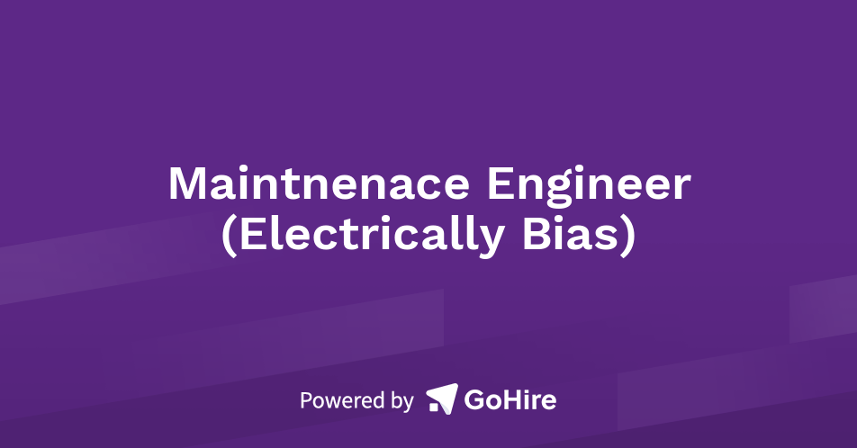 Maintnenace Engineer (Electrically Bias) at PSi Talent | Jobs at PSi Talent