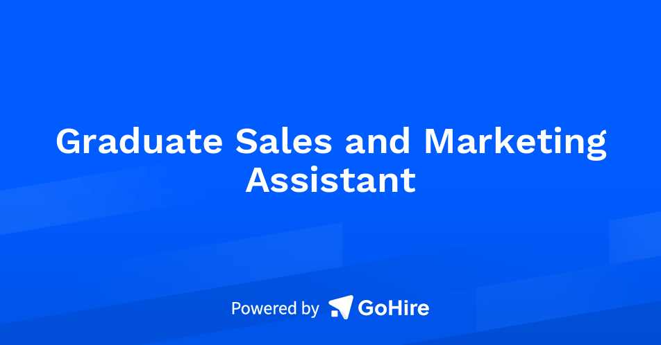 Graduate Sales and Marketing Assistant at Set The Pace London | Jobs at ...