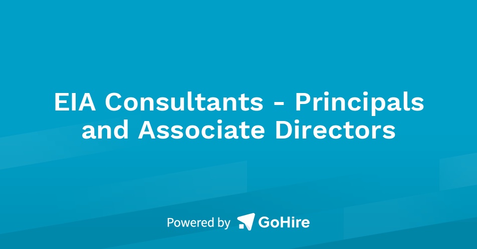 EIA Consultants - Principals and Associate Directors at ITPEnergised ...